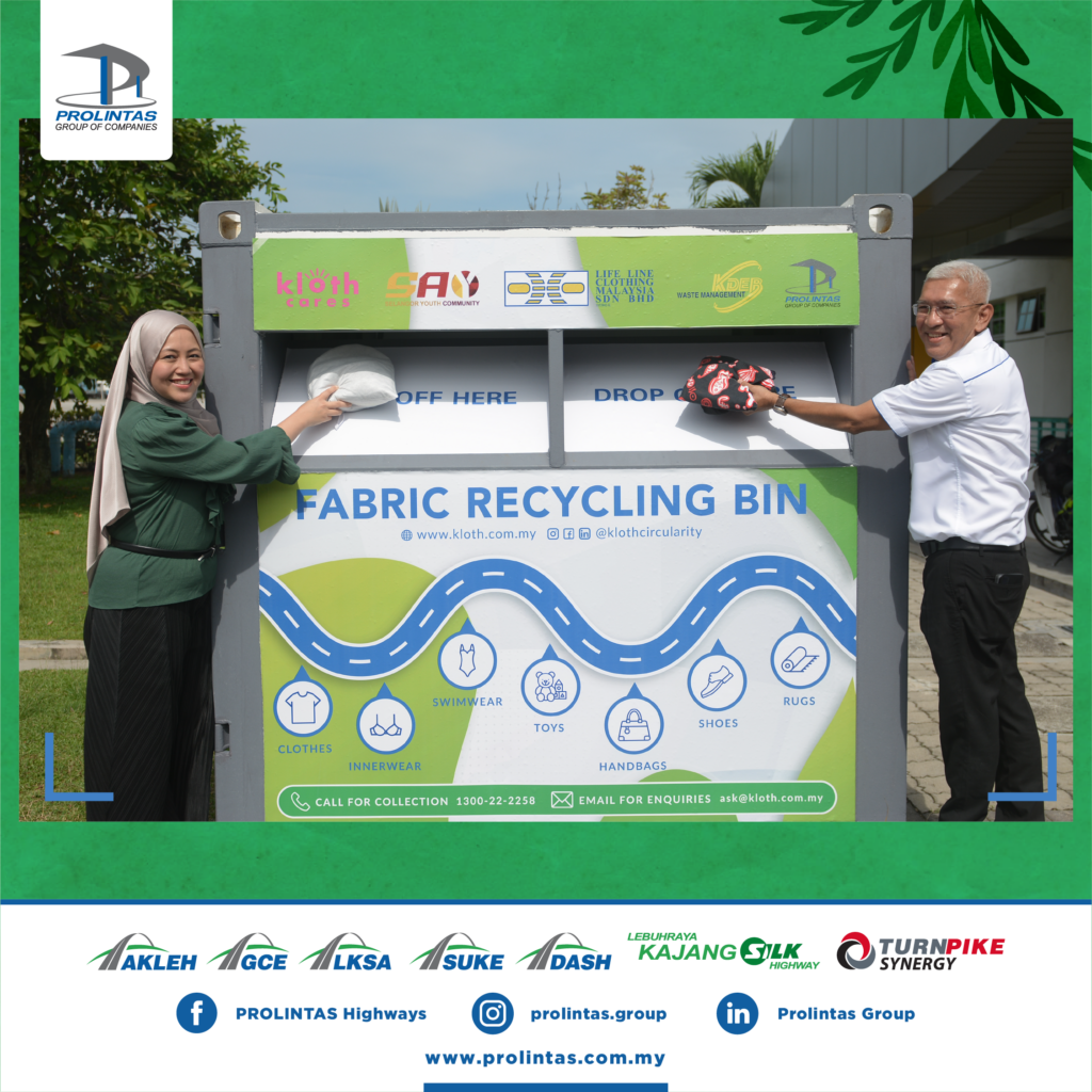 PROLINTAS Fabric Recycling Bin Campaign Officially Launched - PROLINTAS ...